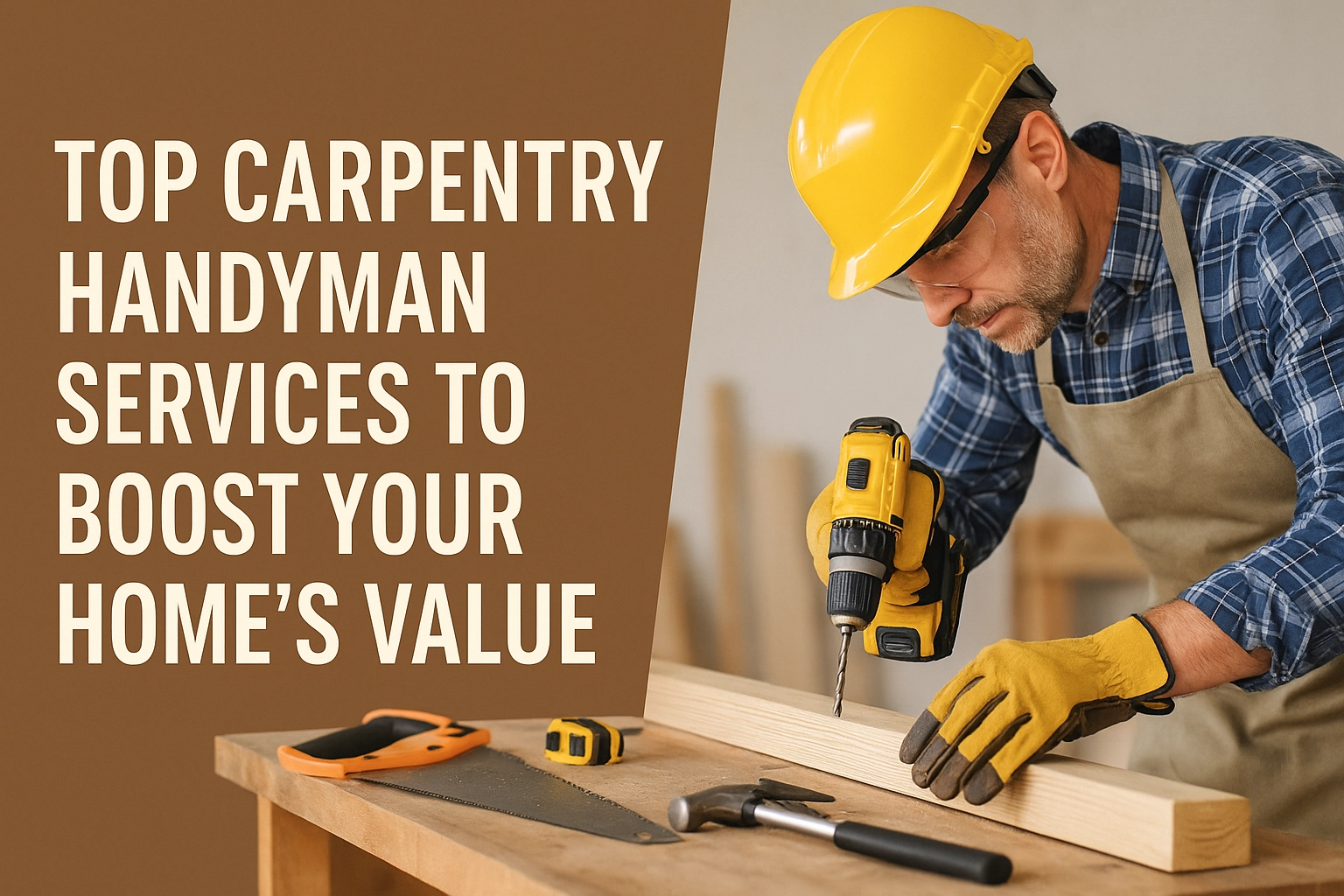 Top Carpentry Handyman Services to Boost Your Home's Value | We Honey Do